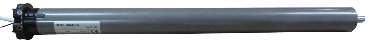 Speciale rolluikmotorset met afstandsbediening, voor as 8k60 (BRE45 ...