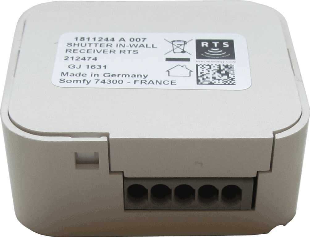 Somfy RTS ontvanger inbouw - RolluikdirectNL